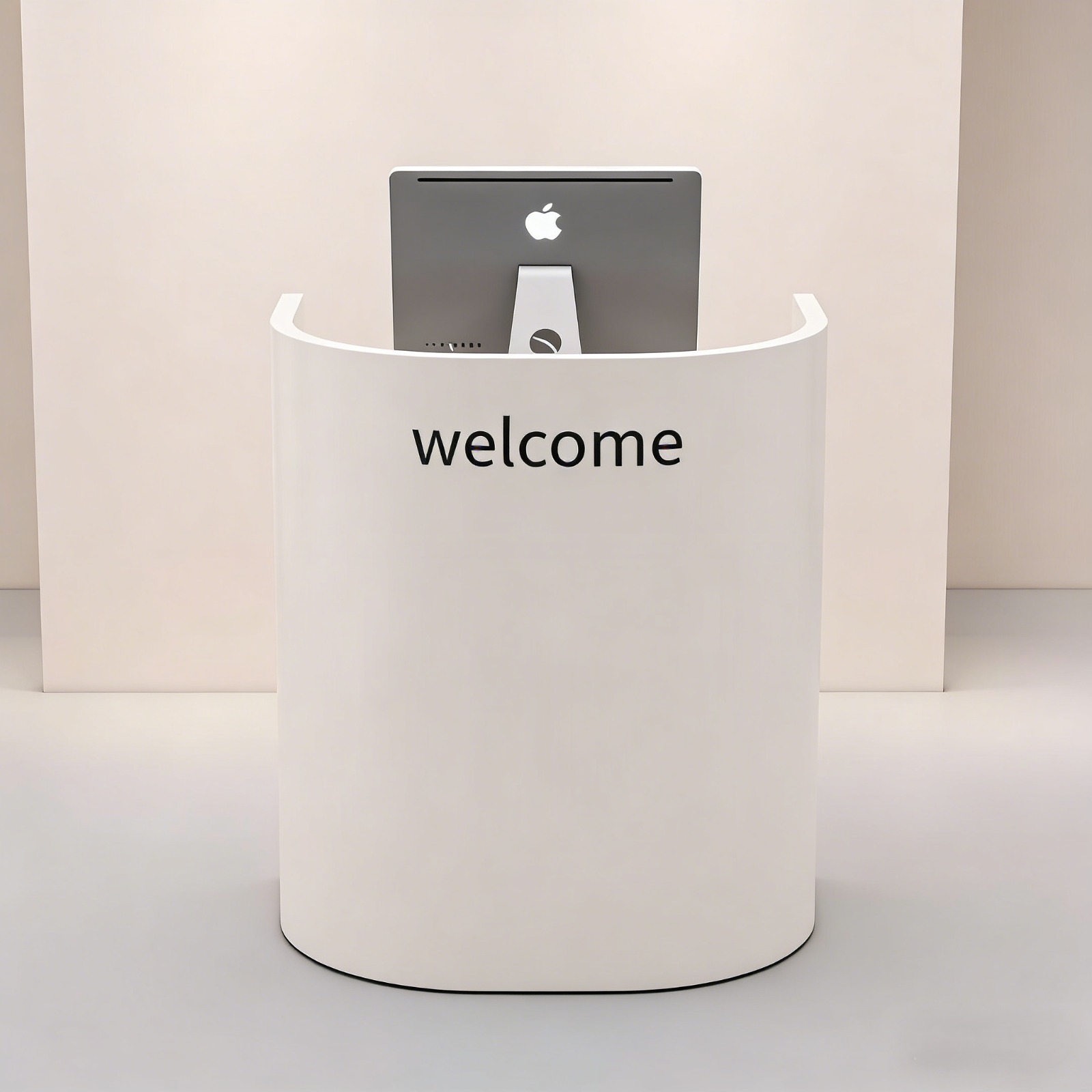 Circa Arc Counter Reception Desk | Premium Salon Entry